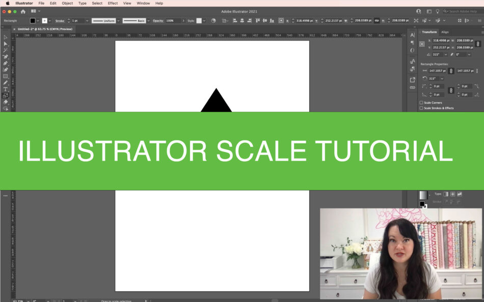 Illustrator Scale Tutorial